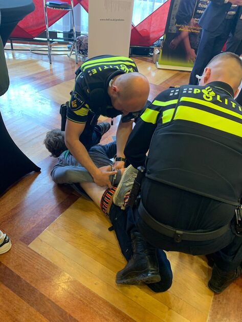 Police intervention on campus was joint action