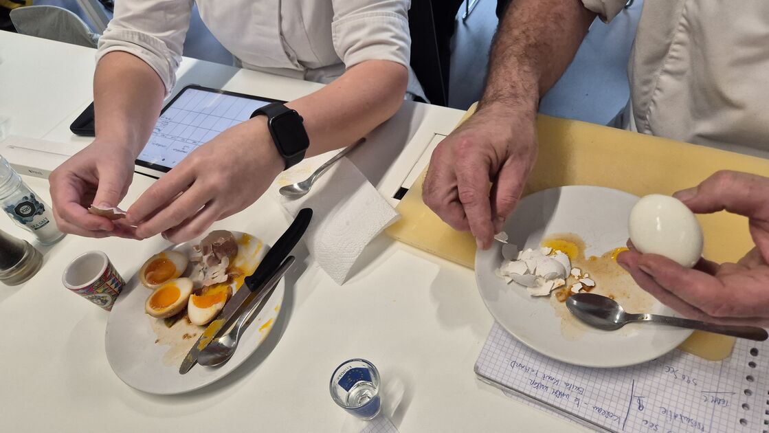 Cooking the perfect soft-boiled egg prepares for consultancy