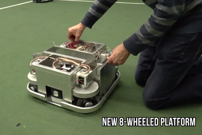 Tech United builds superfast and strong soccer robot